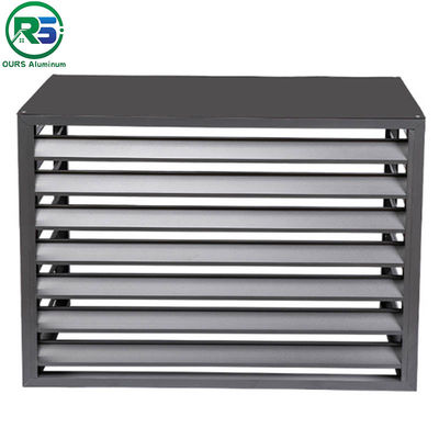 Colorful Air Conditioning Louvers With Interior And Exterior Wall 2MM ...
