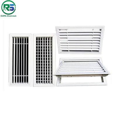 Flat Stamped Steel Grille Register Air Conditioning Vent Covers Ceiling ...