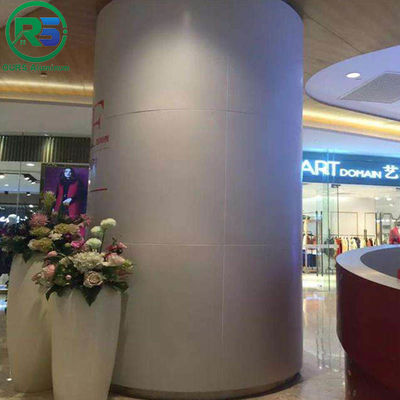 PVDF/PE Coating Aluminium Column Cladding Panel 2.5mm Anodized Metallic ...