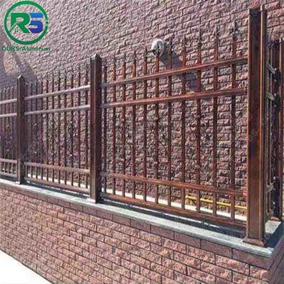 Simple Style Contemporary Aluminum Fence Square Tube Balustrade