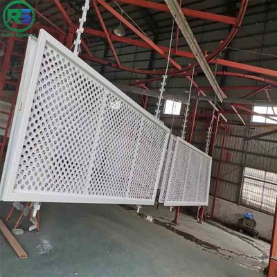 Vintage Chinese Style Decorative Metal Window Grilles 3.5mm Waterproof