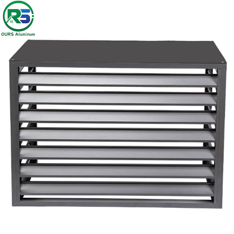 Deco Pipe Wall Aluminium Outdoor Metal Air Conditioner Cover Vent ...
