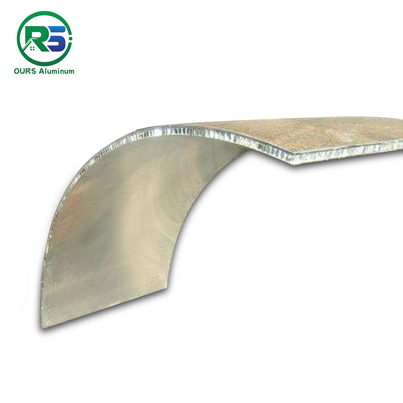 Curved Aluminum Honeycomb Core Panels 4x8 For Building Exterior Wall
