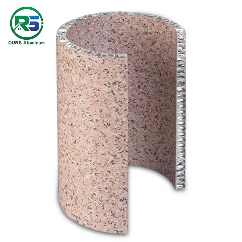 Curved Aluminum Honeycomb Core Panels 4x8 For Building Exterior Wall