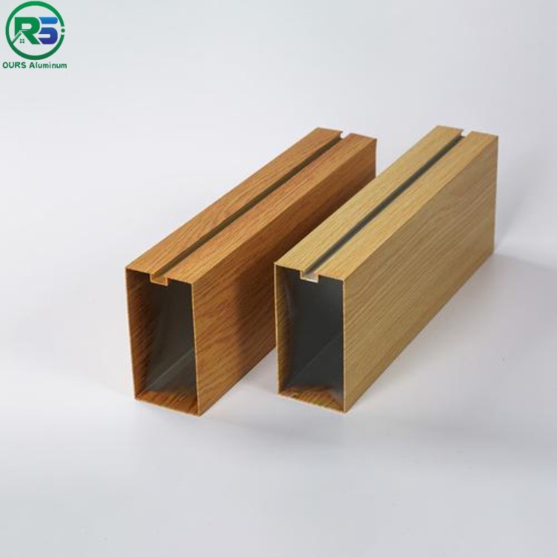 Decorative Multicolor Suspended Ceiling Metal Strips Tile Fireproof ...