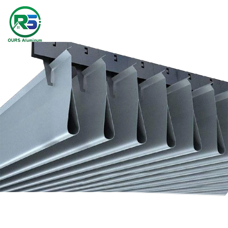 CE Indoor Linear Metal Strip Ceiling Water Drip Suspended Ceiling ...