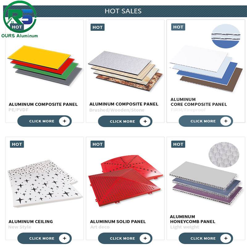 Fireproof Corrugated Aluminum Wall Panels Architectural Metal Ceiling ...