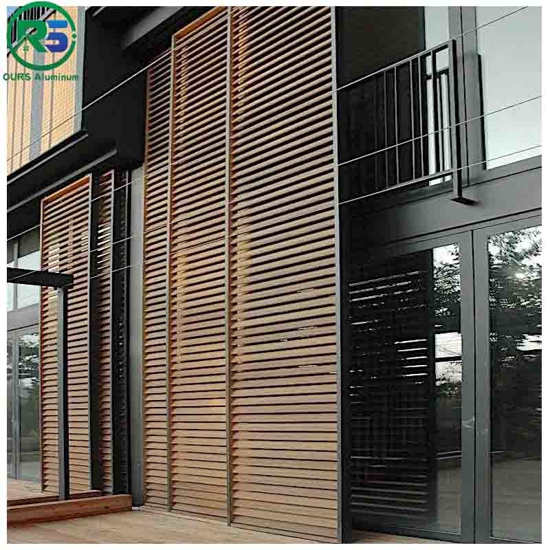 Fireproof Corrugated Aluminum Wall Panels And Aluminum Alloy Curtain ...