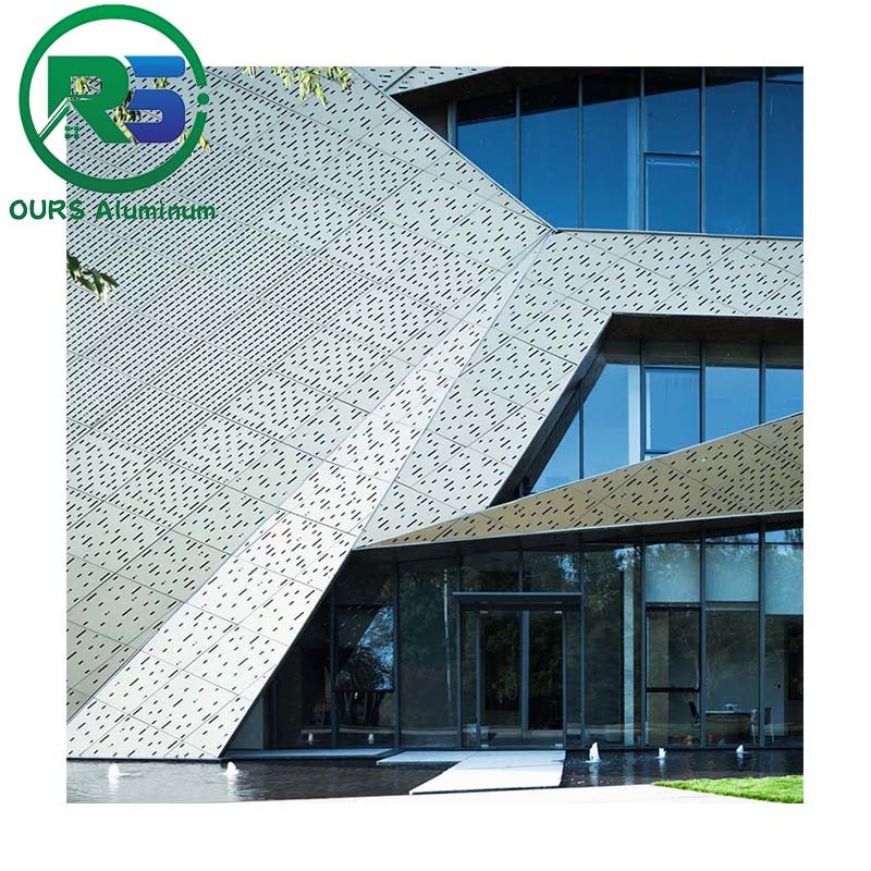 Aluminum Curtain Wall with System Design Fabrication Exterior Double ...