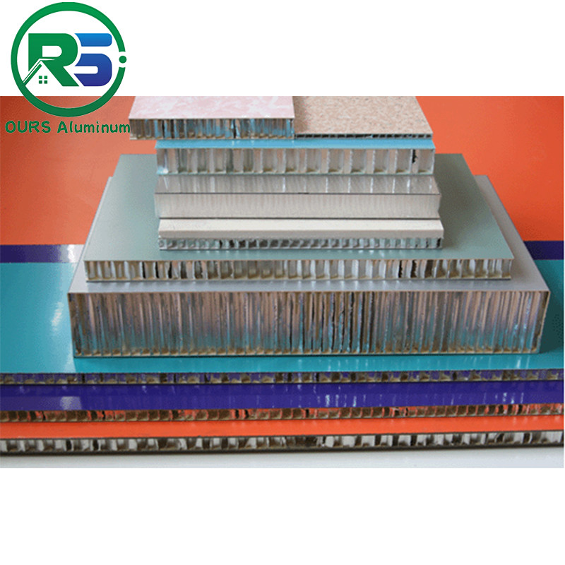 Multicolor Acoustic Aluminum Honeycomb Wall Panels For Interior