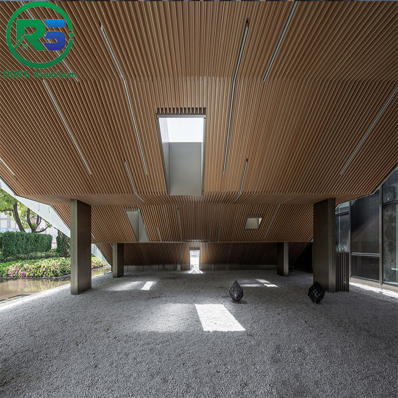 Interior Aluminum Honeycomb Panel Facade Wall Ceiling Cladding ...