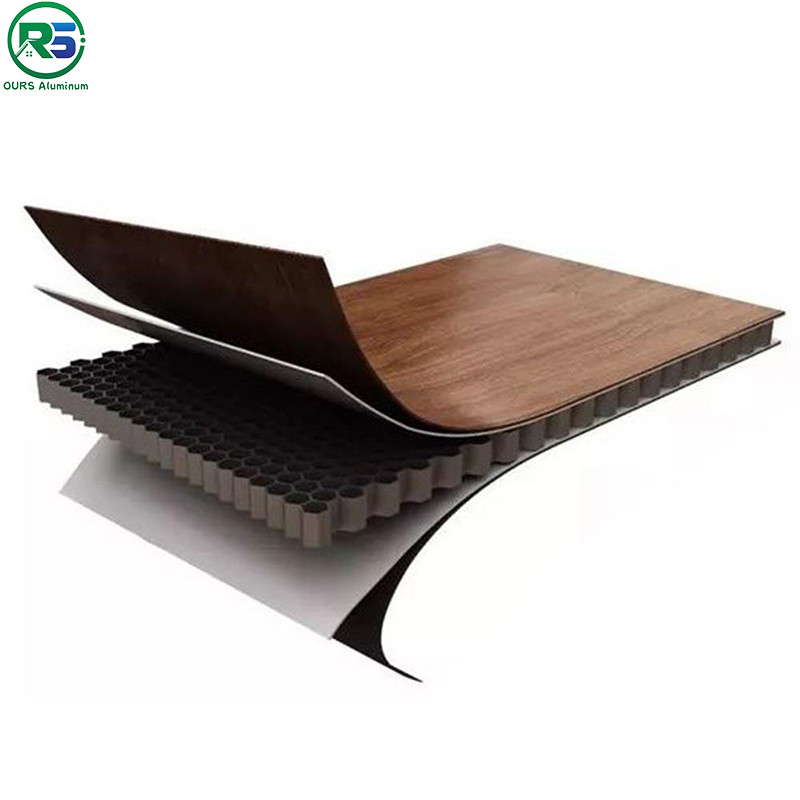 Interior Aluminum Honeycomb Panel Facade Wall Ceiling Cladding ...