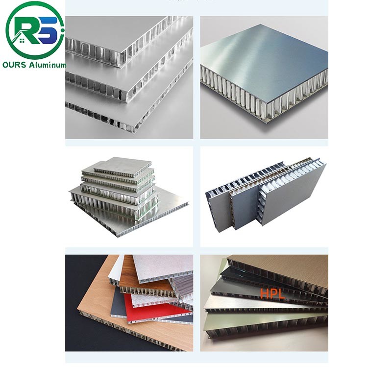Interior Aluminum Honeycomb Panel Facade Wall Ceiling Cladding ...